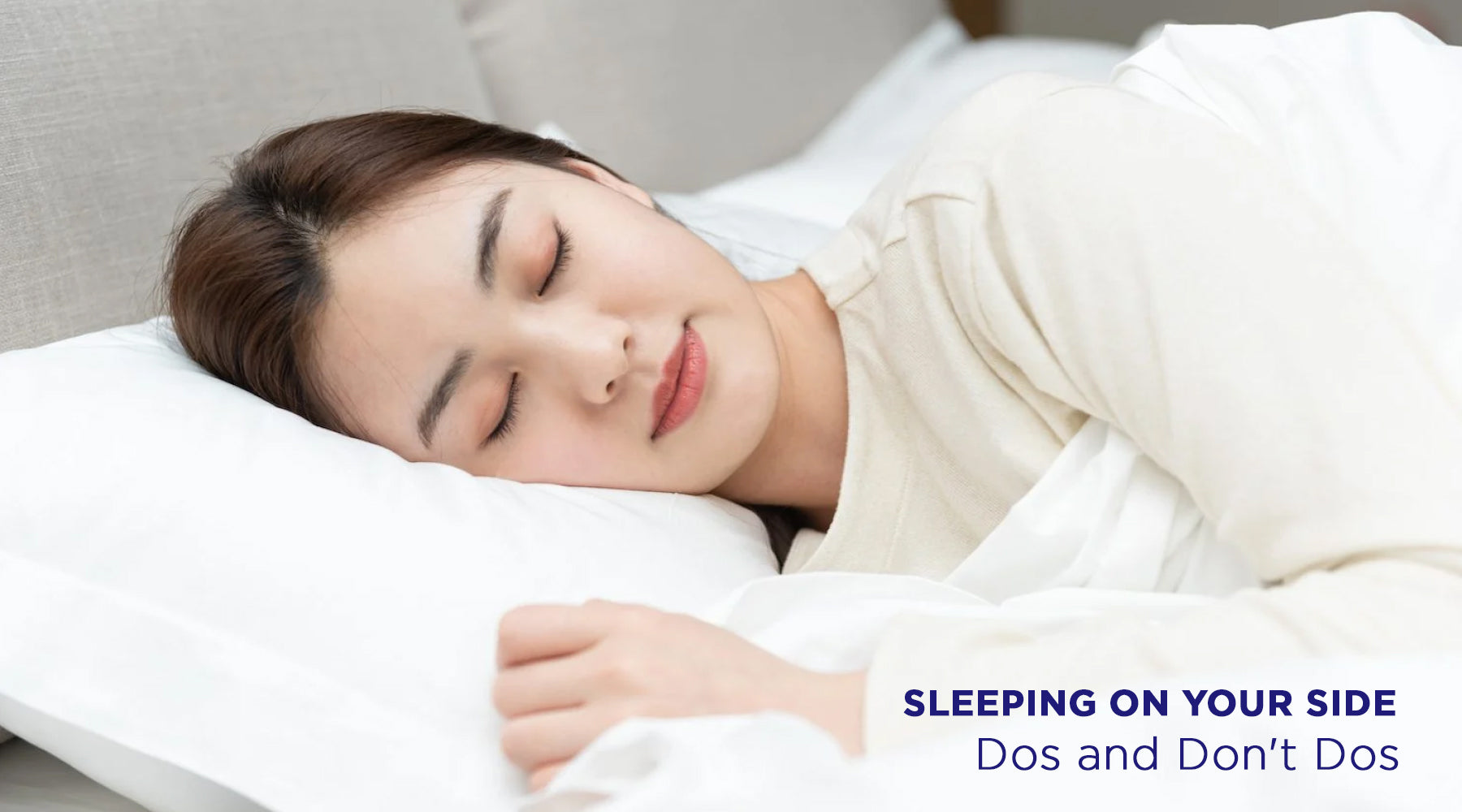 Sleeping on your side - Dos and Don't Dos – Raymat Textiles
