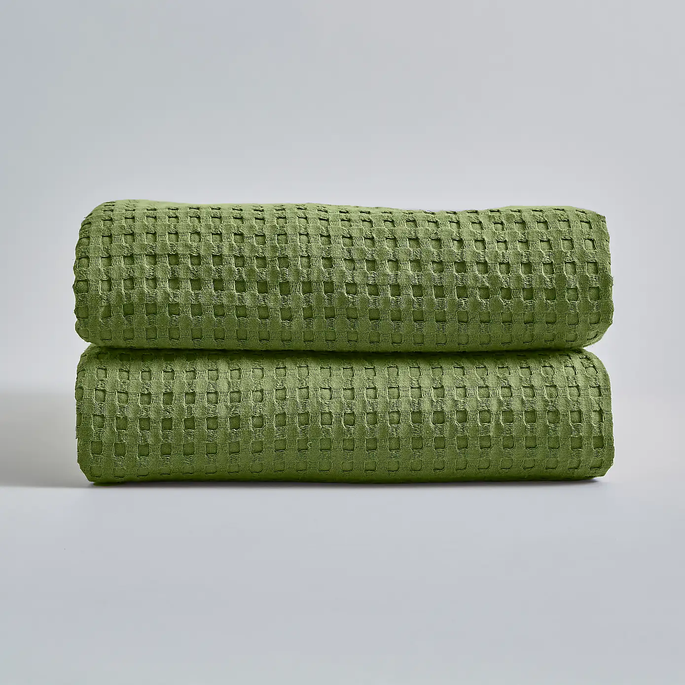 Cotton Waffle Throw | 100% Recycled Cotton Waffle Blankets – Raymat ...