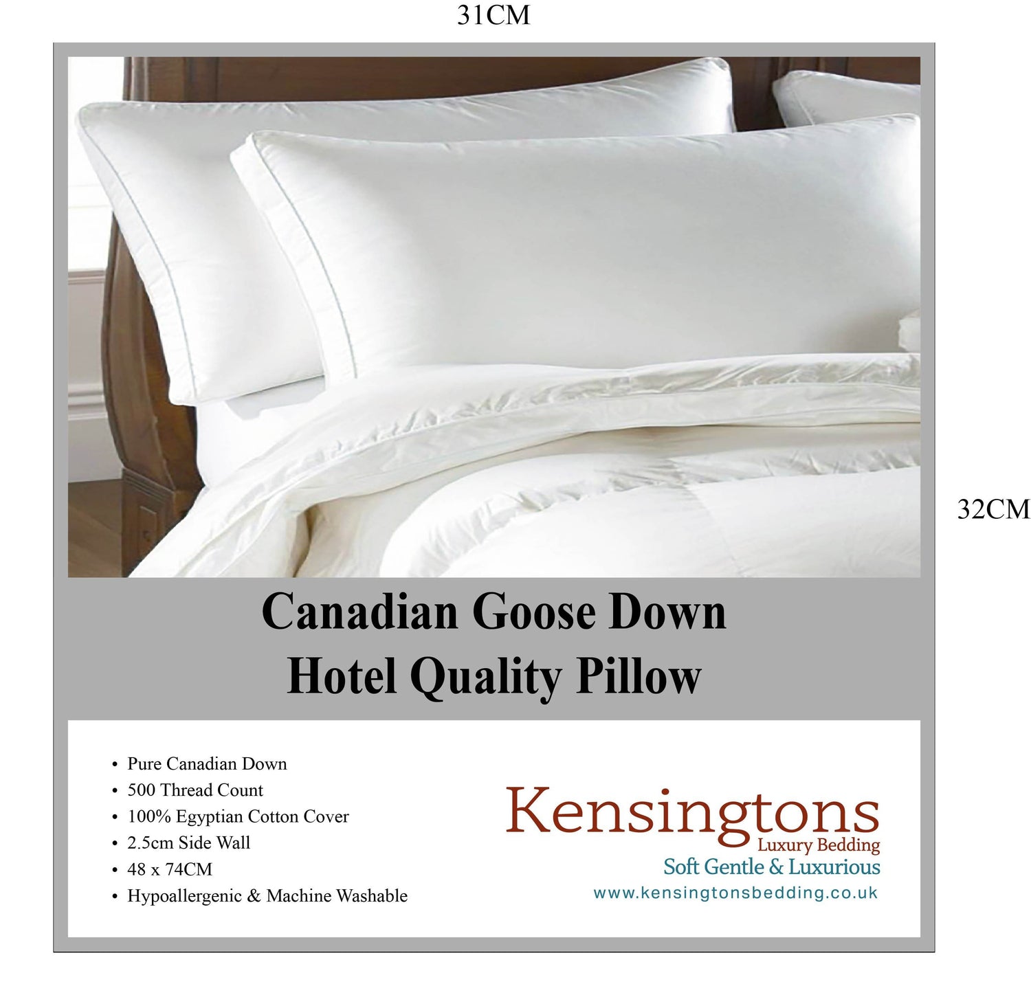 Canadian Cotton Pillows – Kensingtons